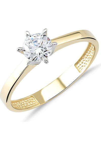 Hepimitu Tektaş Altın Yüzük YZA.106.04