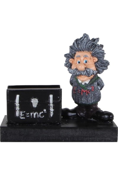 Hediye Kanalı E=mc2 Einstein Kartvizitlik Siyah Hediye Kanalı E=mc2 Einstein Kartvizitlik Siyah