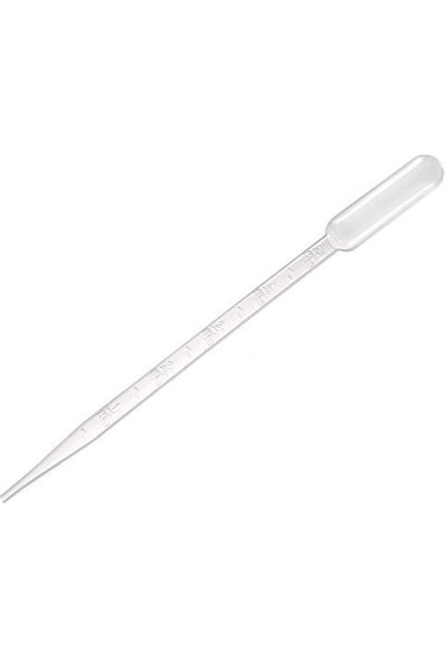 Borucam Pastör Pipeti 3 ml Plastik 500 Adet/ Kutu Borucam Pastör Pipeti 3 ml Plastik 500 Adet/ Kutu