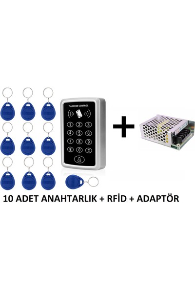 Sonex Rfıd Şifreli Kapı Kilidi - 1 Rfid+ 10 Tag ve Adaptör Stoktan Hızlı Kargo Sonex Rfıd Şifreli Kapı Kilidi - 1 Rfid+ 10 Tag ve Adaptör Stoktan Hızlı Kargo