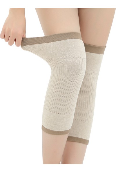 Gogoo Yeni Sonbahar ve Kış Artı Kadife Kalın Kaşmir Dizlikler-Haki (Yurt Dışından)