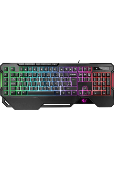 Rampage KB-R121 Crypto Rgb Membrane Q Multimedia Oyuncu Klavye Rampage KB-R121 Crypto Rgb Membrane Q Multimedia Oyuncu Klavye