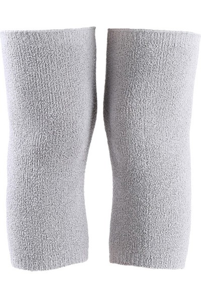 Gogoo Yeni Sonbahar ve Kış Artı Kadife Kalın Kaşmir Dizlikler-Gri (Yurt Dışından)