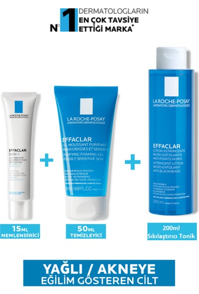 La Roche Posay Effeclar Yağlı/akneli Ciltler Için Pudrashine Pürüzsüzleştirici Bakım Seti La Roche Posay Effeclar Yağlı/akneli Ciltler Için Pudrashine Pürüzsüzleştirici Bakım Seti