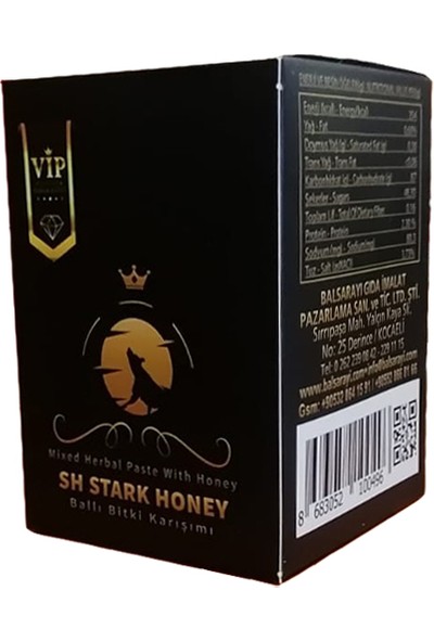 Balsarayı Sh Stark Honey Ballı Bitki Karışımı Macun
