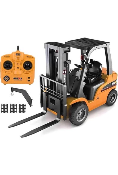 Huına 1/10 Yüksek Kalite Rc Model Forklift Uzaktan Kumandalı Metal İş Makinası - 2.4G 8 Kanal Full Fonksiyon Sesli Ve Işıklı - 1577 Huına 1/10 Yüksek Kalite Rc Model Forklift Uzaktan Kumandalı Metal İş Makinası - 2.4G 8 Kanal Full Fonksiyon Sesli Ve Işıklı - 1577