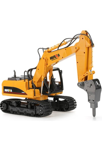 Huına 1/14 Yüksek Kalite 16 Kanal Rc Model Ekskavatör Kırıcı Ataşmanlı Delici Matkap Uzaktan Kumandalı Çok Fonksiyonlu Metal İş Makinası - 2.4G Full Fonksiyon Sesli Ve Işıklı - 1560 Huına 1/14 Yüksek Kalite 16 Kanal Rc Model Ekskavatör Kırıcı Ataşmanlı Delici Matkap Uzaktan Kumandalı Çok Fonksiyonlu Metal İş Makinası - 2.4G Full Fonksiyon Sesli Ve Işıklı - 1560