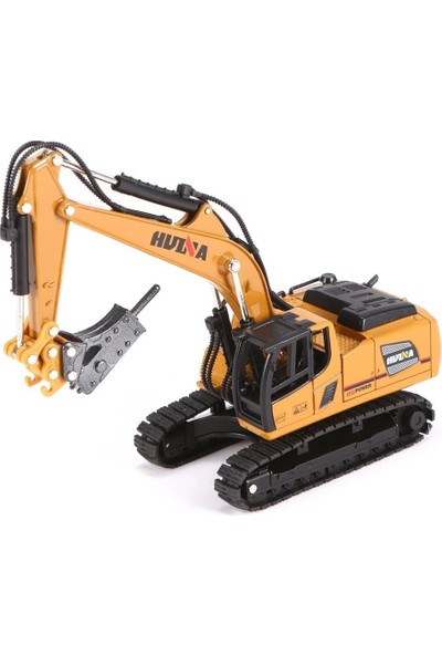 HUINA 1/60 Ekskavatör Kırıcı Ataşmanlı Matkap 1811 - Sergilemeye Hazır Diecast Metal İş Makinası ( Kumandalı Değildir ) HUINA 1/60 Ekskavatör Kırıcı Ataşmanlı Matkap 1811 - Sergilemeye Hazır Diecast Metal İş Makinası ( Kumandalı Değildir )