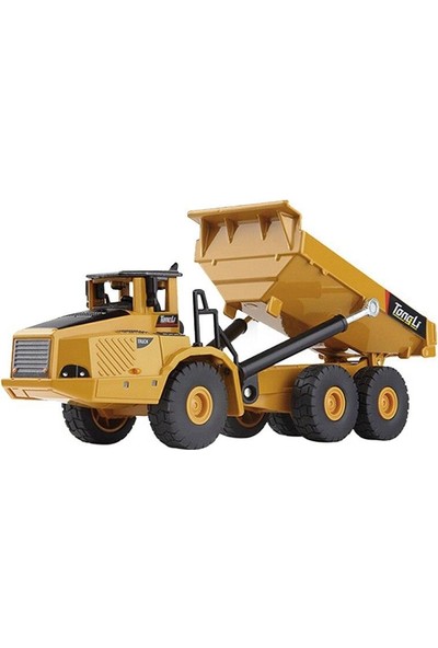 HUINA 1/50 Körüklü Damperli Kaya Kamyonu - 1712 - Sergilemeye Hazır Diecast Metal İş Makinası ( Kumandalı Değildir ) HUINA 1/50 Körüklü Damperli Kaya Kamyonu - 1712 - Sergilemeye Hazır Diecast Metal İş Makinası ( Kumandalı Değildir )
