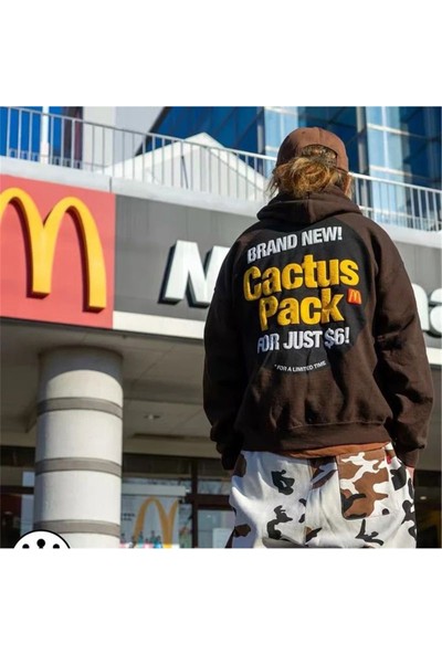 Trendiz Cactüs Pack Kahverengi Unisex Sweatshirt Trendiz Cactüs Pack Kahverengi Unisex Sweatshirt