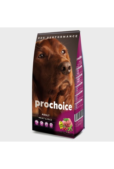 Pro Choice Meat Plus Etli Yetişkin Köpek Maması 12 kg Pro Choice Meat Plus Etli Yetişkin Köpek Maması 12 kg