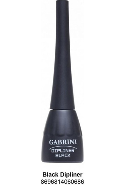Gabrini Black Matte Dipliner Kategori: Eyeliner Gabrini Black Matte Dipliner Kategori: Eyeliner