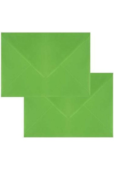 Bkr Zarf Yeşil Renkli Mini 7x9 cm 1000 Adet Bkr Zarf Yeşil Renkli Mini 7x9 cm 1000 Adet