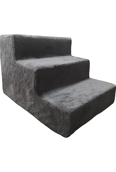 Patiderm Kedi & Köpek Merdiveni Fermuarlı 3 Basamak Sünger Merdiven - Camel