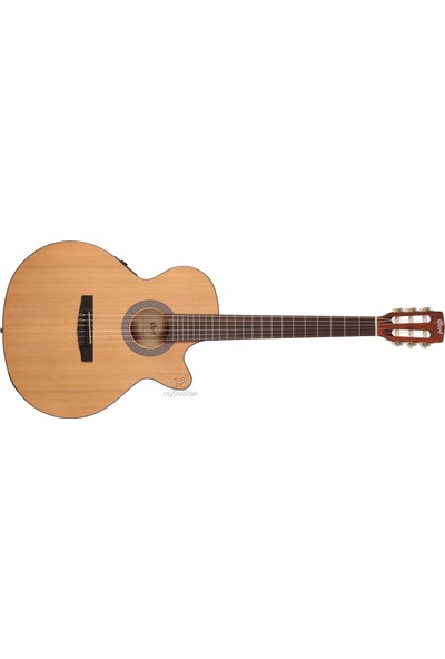 Cort Cec1 Op - Open Natural Elektro Klasik Gitar Cort Cec1 Op - Open Natural Elektro Klasik Gitar