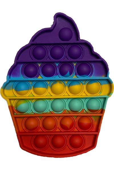 Pop it Up Popit Toys Pop It Push Bubble Fidget Özel Duyusal Zihinsel Stres Oyuncağı Cup Cake Pop it Up Popit Toys Pop It Push Bubble Fidget Özel Duyusal Zihinsel Stres Oyuncağı Cup Cake