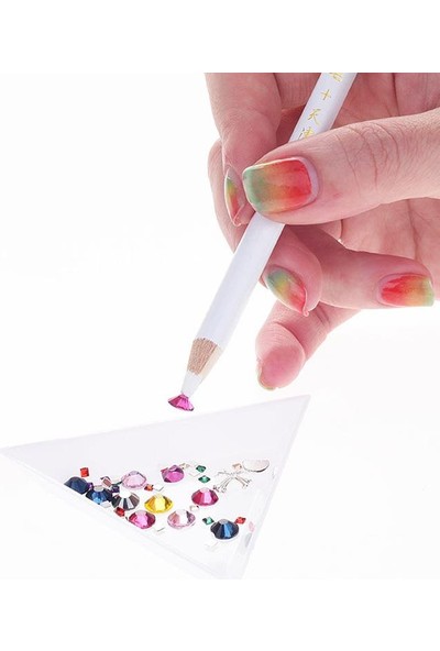 Aba Nails Nail Art Taş Tutucu Mumlu Kalem 2 Adet Aba Nails Nail Art Taş Tutucu Mumlu Kalem 2 Adet