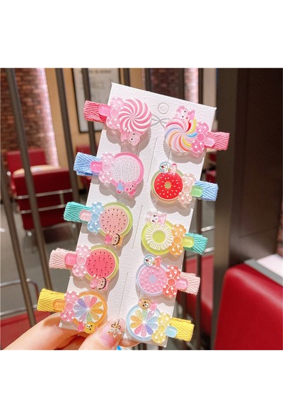 Somuch So Much Çocuk Pens Şeker Tokalar 10 Adet