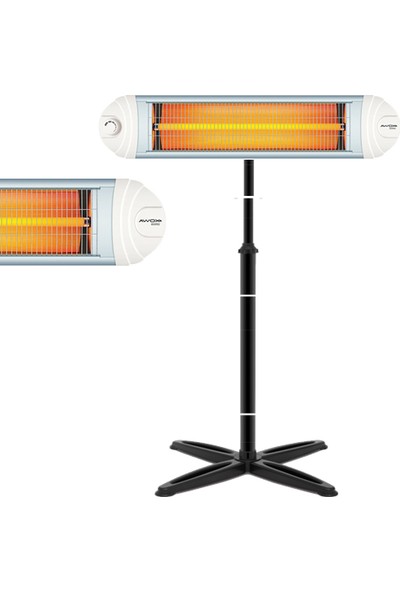 Awox White Ecotec Infrared Isıtıcı Elektrikli Soba Isıtıcı Ayak Dahil Awox White Ecotec Infrared Isıtıcı Elektrikli Soba Isıtıcı Ayak Dahil