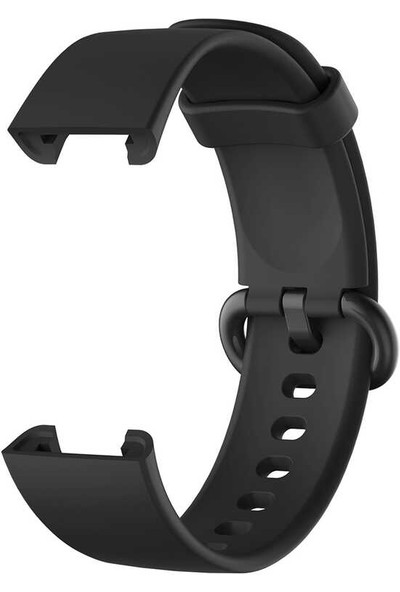 Case 4U Xiaomi Redmi Watch (Mi Watch Lite) Klasik Yumuşak Silikon Kayış Kordon Siyah Case 4U Xiaomi Redmi Watch (Mi Watch Lite) Klasik Yumuşak Silikon Kayış Kordon Siyah