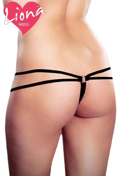 Liona Ipli Büyük Beden Tanga Liona Ipli Büyük Beden Tanga