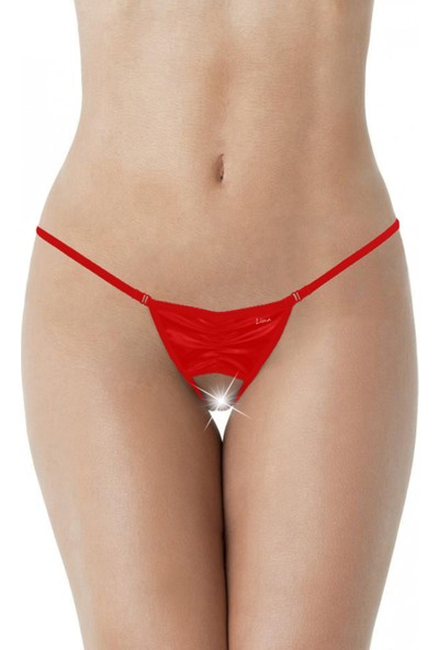 Liona Kırmızı Kadın Fantezi Külot