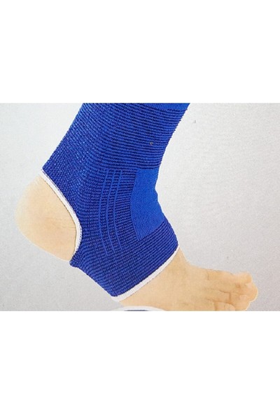 Trendyıldızı Fitness Unisex Mavi Koşu Ayak Bileklik Bantı