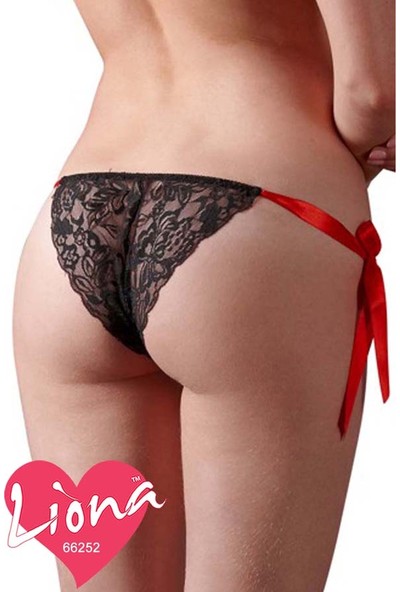 Liona Bağcıklı Büyük Beden Tanga