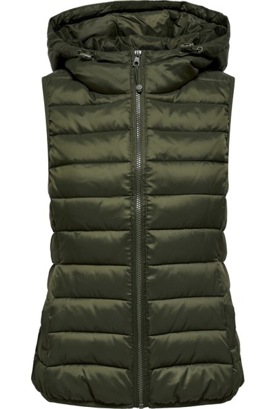 Only Kadın Yelek New Tahoe Quilted Hood 15205760-FRN Only Kadın Yelek New Tahoe Quilted Hood 15205760-FRN