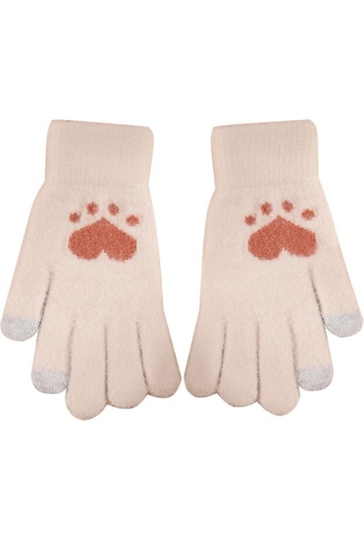 Gentisy Kadın Kristal Iplik Dokunmatik Ekran Sürme Eldivenleri (Yurt Dışından)