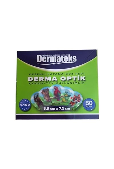 Coverco Dermateks Göz Pedi Çocuk Dermo Optik 50 Li Nonsteril Coverco Dermateks Göz Pedi Çocuk Dermo Optik 50 Li Nonsteril