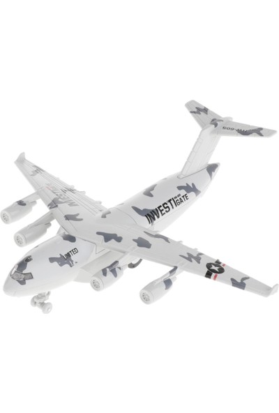 Mrç Hür Kuş Metal Çek Bırak Sesli ve Işıklı Uçak