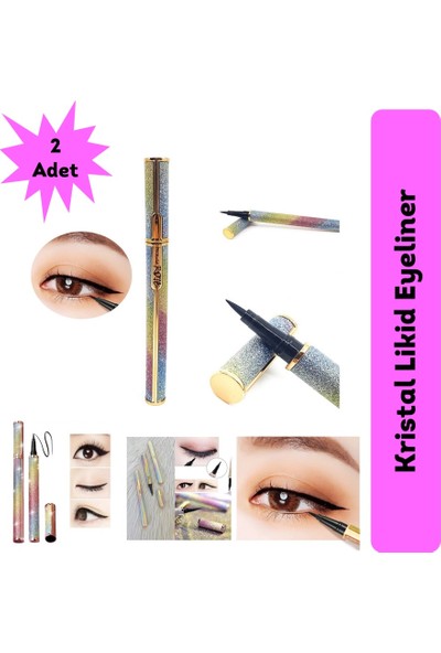 Larimar Rose Likid Eyeliner 2 'li Avantaj Seti