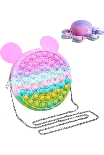 Pars Parsavm Pop It Çanta ve Ahtapot Set Pars Parsavm Pop It Çanta ve Ahtapot Set