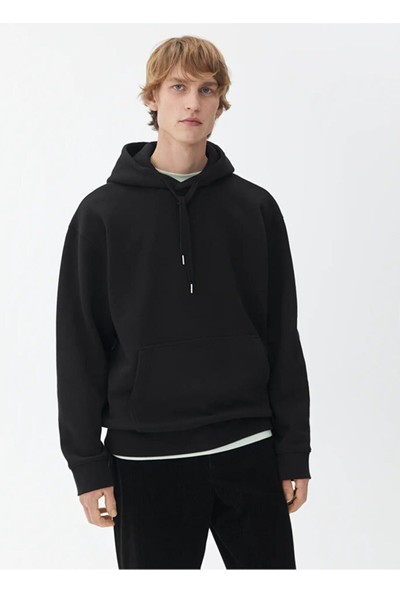 Miracolo Siyah Uzun Kol Sweatshirt