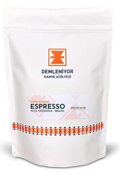 Demleniyor Kahve Atölyesi Espresso Kahve - Brasil Alta Mogiana 250 gr Demleniyor Kahve Atölyesi Espresso Kahve - Brasil Alta Mogiana 250 gr