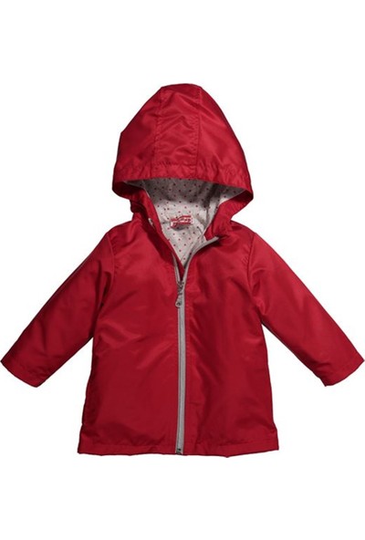Zeyland Unisex Bebek Kapüşonlu Su Geçirmez Yağmurluk (1-4yaş)