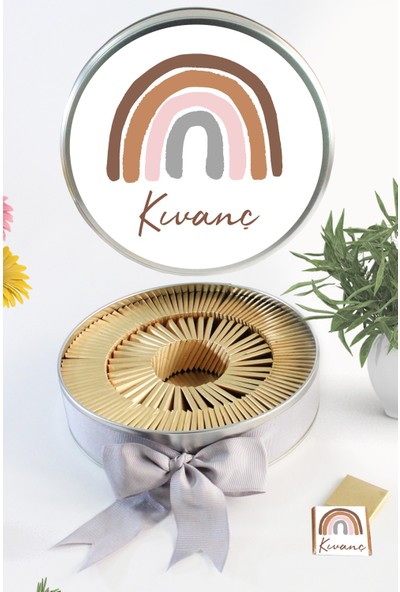 Hayal Sepetim Erkek Bebek Çikolatası Gökkuşağı 100 Madlen