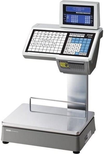 Cas cl 5500 D Barkodlu Tartım Terazisi Cas cl 5500 D Barkodlu Tartım Terazisi