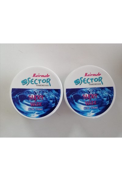 Sector Sectör Wax Haırgum Ultra Strong Mavi 150 Ml. 2 Adet Sector Sectör Wax Haırgum Ultra Strong Mavi 150 Ml. 2 Adet