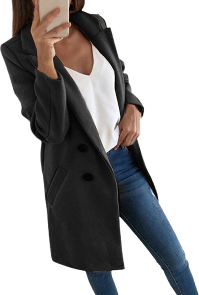 Farfi Kadın Vonluxe Klasik Ceket (Yurt Dışından)