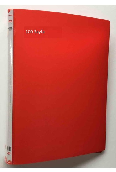 Noki Sunum Dosyası 100 Lü Kırmızı