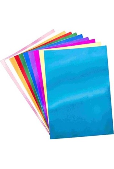 FKM Aynalı Karton 10 Adet 10 Renk Metalik Katon FKM Aynalı Karton 10 Adet 10 Renk Metalik Katon