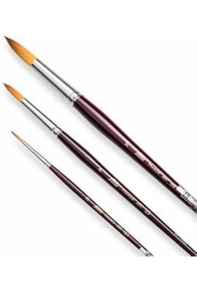 Luna Suluboya - Rütuş Fırçası Yuvarlak No: 4