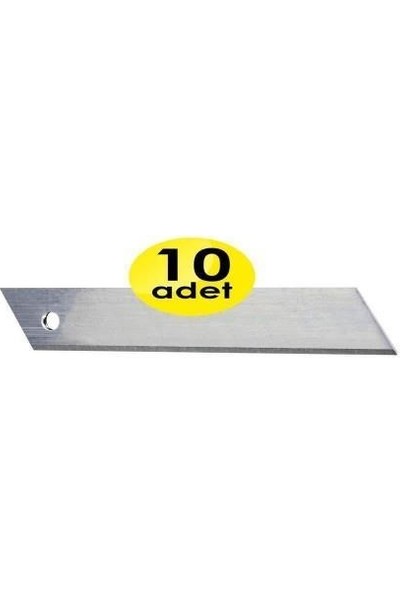 Stanley ST011301 110X18 mm Maket Bıçağı Yedeği Stanley ST011301 110X18 mm Maket Bıçağı Yedeği