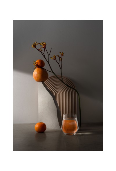 Orange Atelier Arch Büyük Beton Dekoratif Sunum ve Servis Tepsisi Orange Atelier Arch Büyük Beton Dekoratif Sunum ve Servis Tepsisi