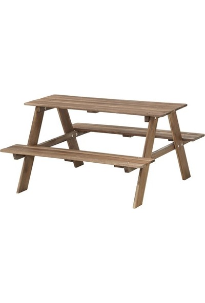 Ikea Reso Çocuk Piknik Masası 92X89X49 Cm, Ahşap Ikea Reso Çocuk Piknik Masası 92X89X49 Cm, Ahşap