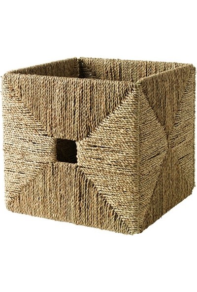 Ikea Knipsa Sepet 32X33X32 Cm, Deniz Sazı Ikea Knipsa Sepet 32X33X32 Cm, Deniz Sazı