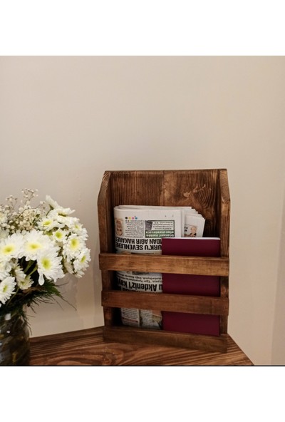 Hohori Dekoratif Ahşap Gazetelik, Dergilik