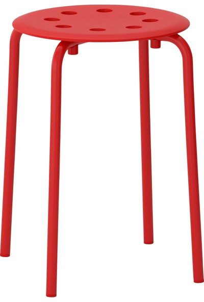 Ikea Marius Tabure Kırmızı